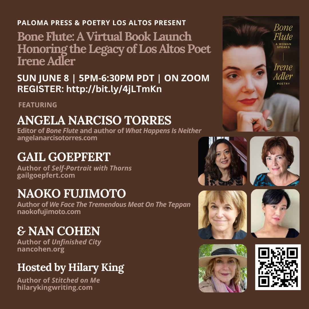 Bone Flute’s Virtual Book Launch hosted by Hilary King – Paloma Press