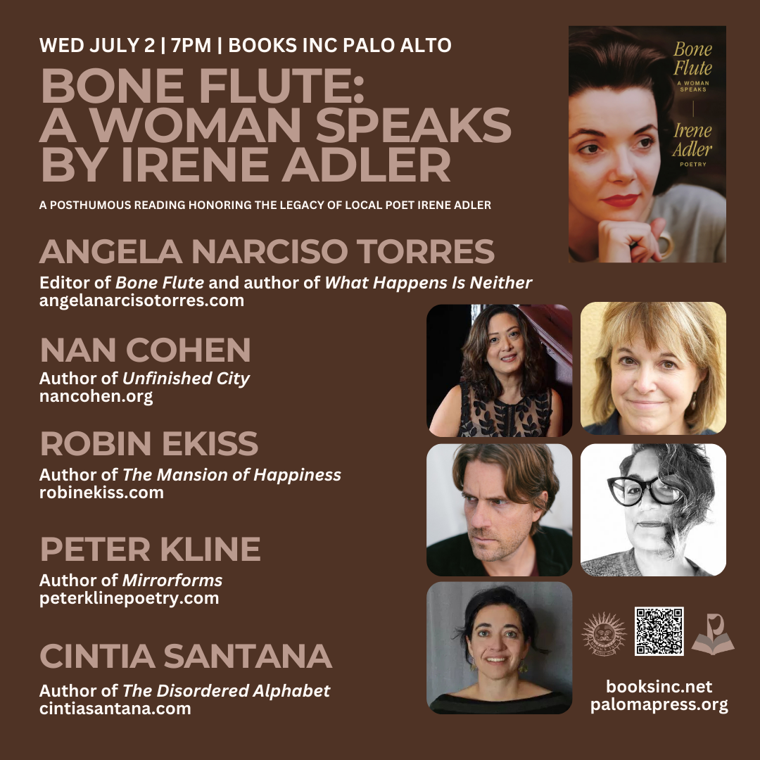 In-person book launch honoring the legacy of Irene Adler at Books Inc ...